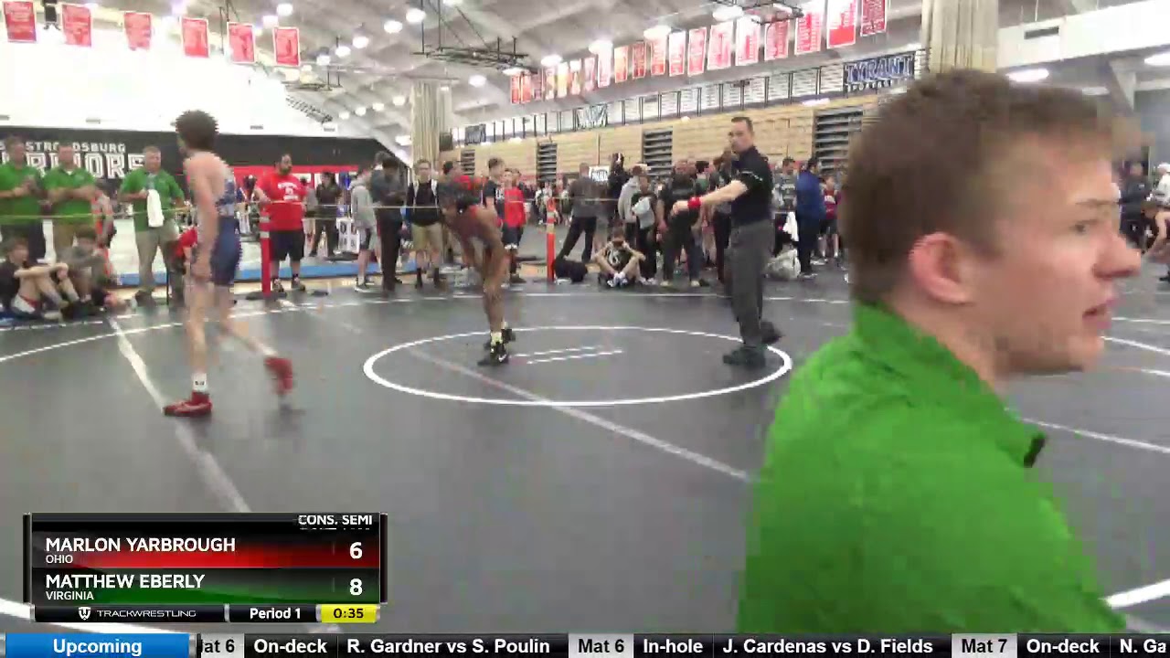 16U 100 Marlon Yarbrough Ohio Vs Matthew Eberly Virginia - YouTube