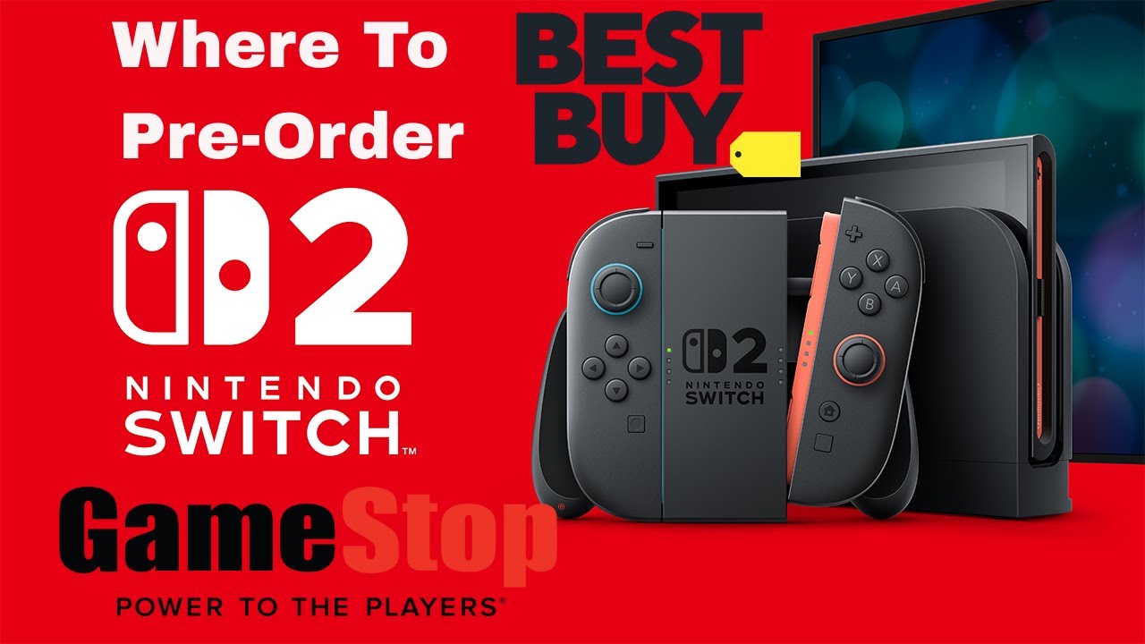 Where and When You Can Pre-Order The Nintendo Switch 2... - YouTube