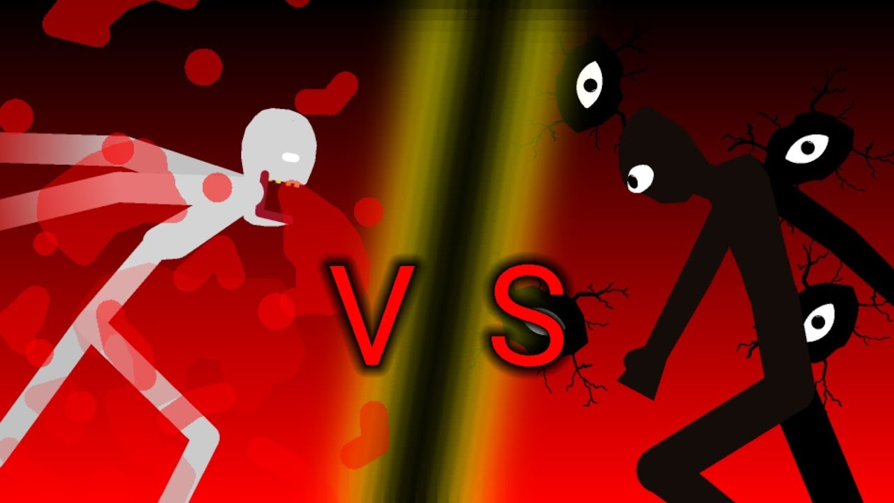 SEEK VS SCP-096 Animation Stick nodes - YouTube