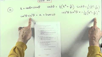 SQA Advanced Higher Maths past papers - YouTube