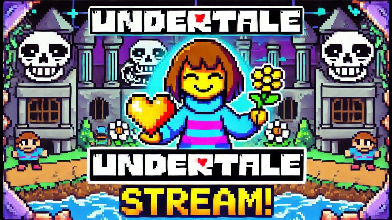 Стрим по Undertale:часть 1! - YouTube