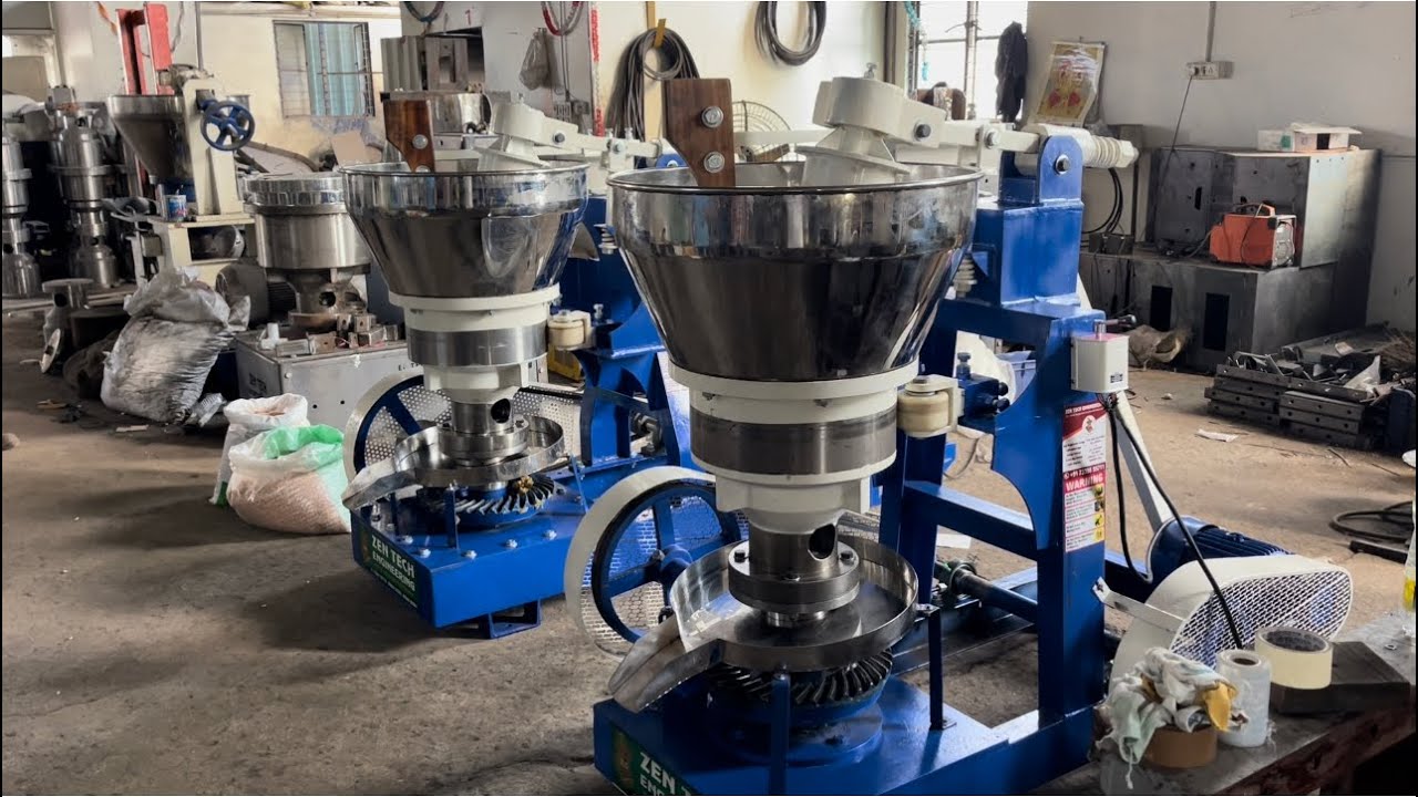 Conversion of Manual machine to Automatic oil Extraction Machine - YouTube