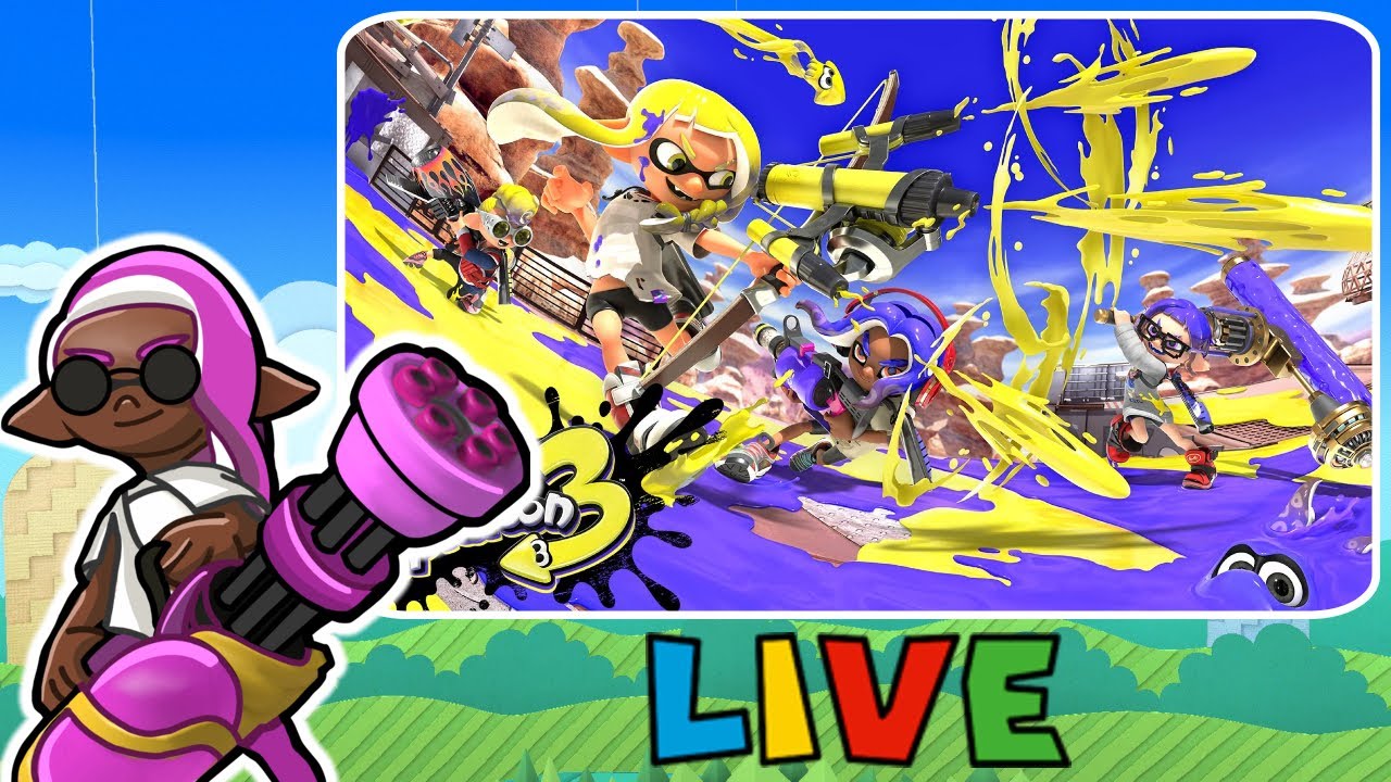 11-25-23 | Splatoon 3 (Anarchy Series & Anarchy Open) - YouTube
