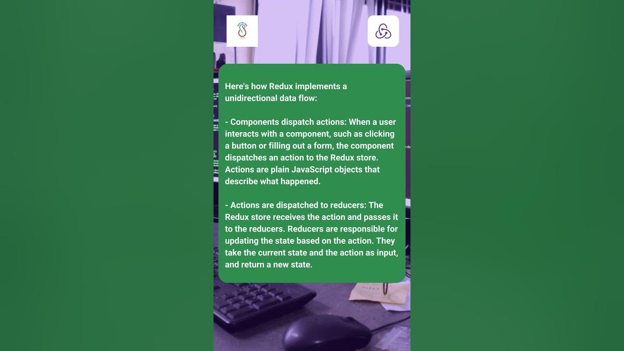 Describe the core principles of Redux and how it implements a ...