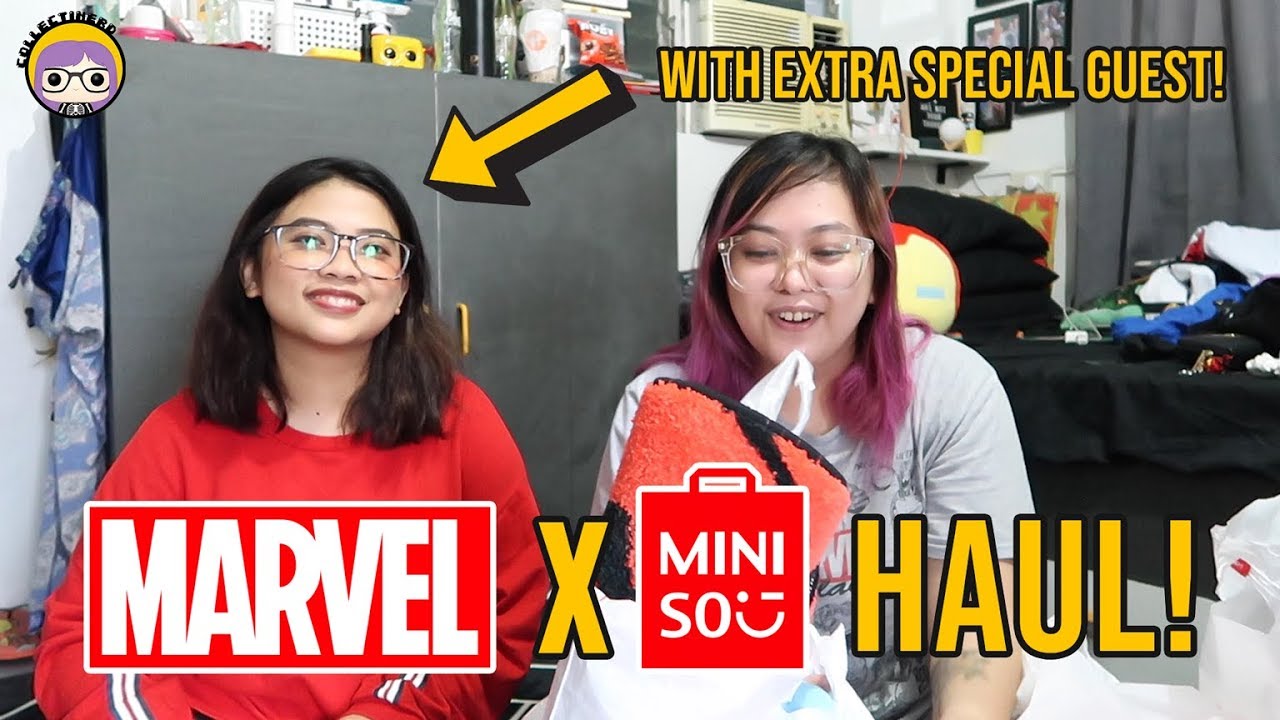 Miniso x Marvel Haul 🤩 - YouTube