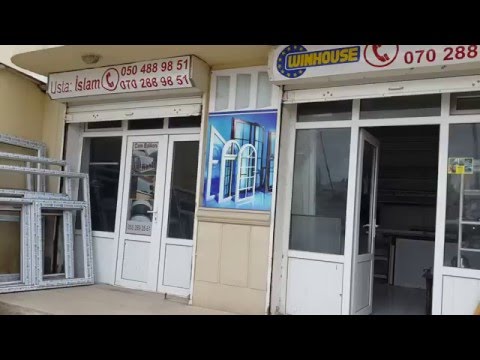 Plastik qapi pencere-usta İslam - usta Şirin