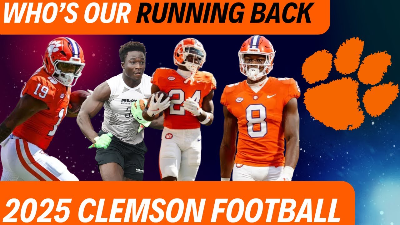 Clemson Football: WHO IS OUR RUNNING BACK? - YouTube