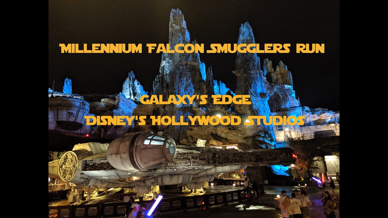 Millennium Falcon Smugglers Run | Queue and Ride POV | Galaxy's Edge ...