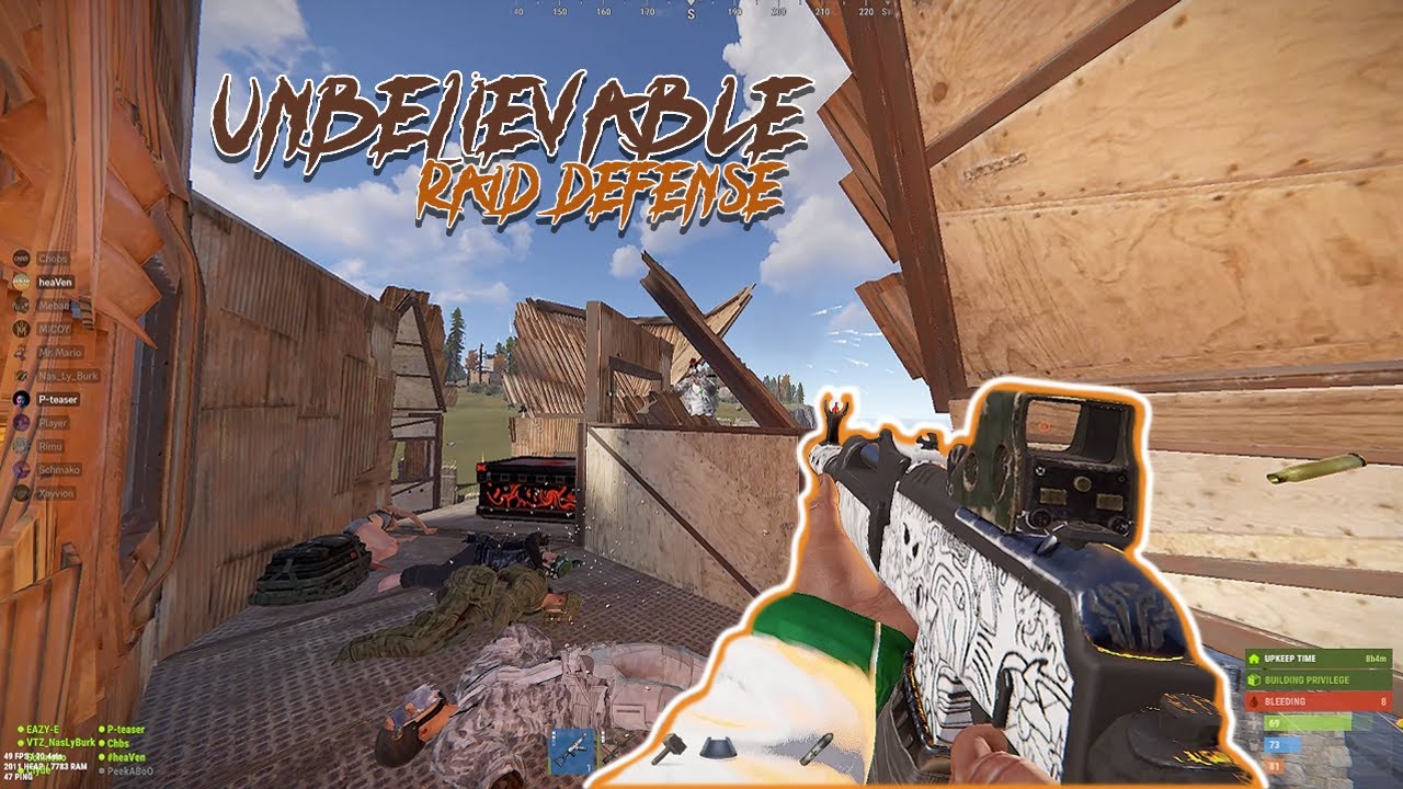 UNBELIEVABLE 9v16 RAID DEFENSE - Rust | RUSTORIA SEA MAIN | FT. PH BOYS ...