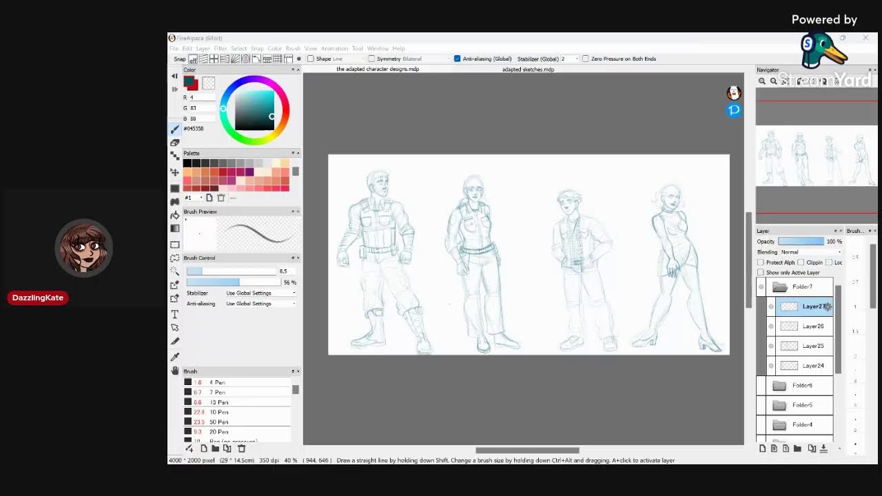 Drawing Stream instead of gaming - YouTube