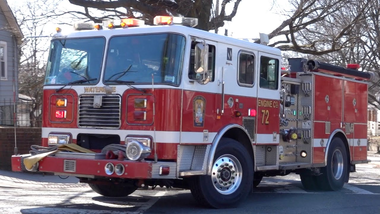 DCFD Engine 8 Responding - YouTube
