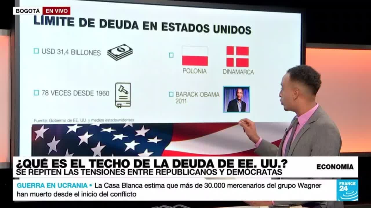 ¿Qué es el techo de la deuda de EE. UU. y por qué pone en jaque la economía mundial? • FRANCE 24 ...