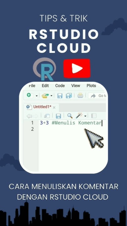 Cara Menuliskan Komentar dengan Rstudio Cloud #shorts #short #komentar #comment #tutorial # ...