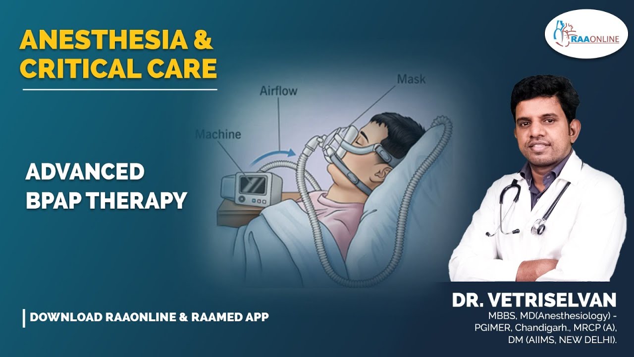 Critical Care Medicine | Advanced BPAP therapy | Raaonline - YouTube