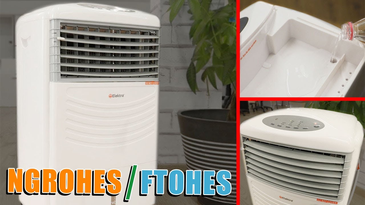 4 ne 1 Ngrohes - Ftohes - Lageshtues - Pastrues ajri Elektra EA-005 ...