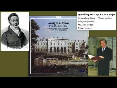Georges Onslow: Symphony No.1 in A Major, Op.41, NDR Radio Philharmonic Orchestra, Johannes ...