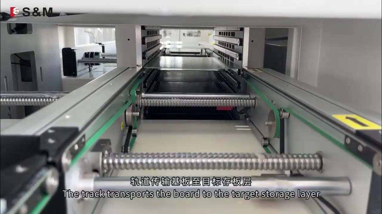 Chuxin Automatic buffer loader/NG Stocker - YouTube