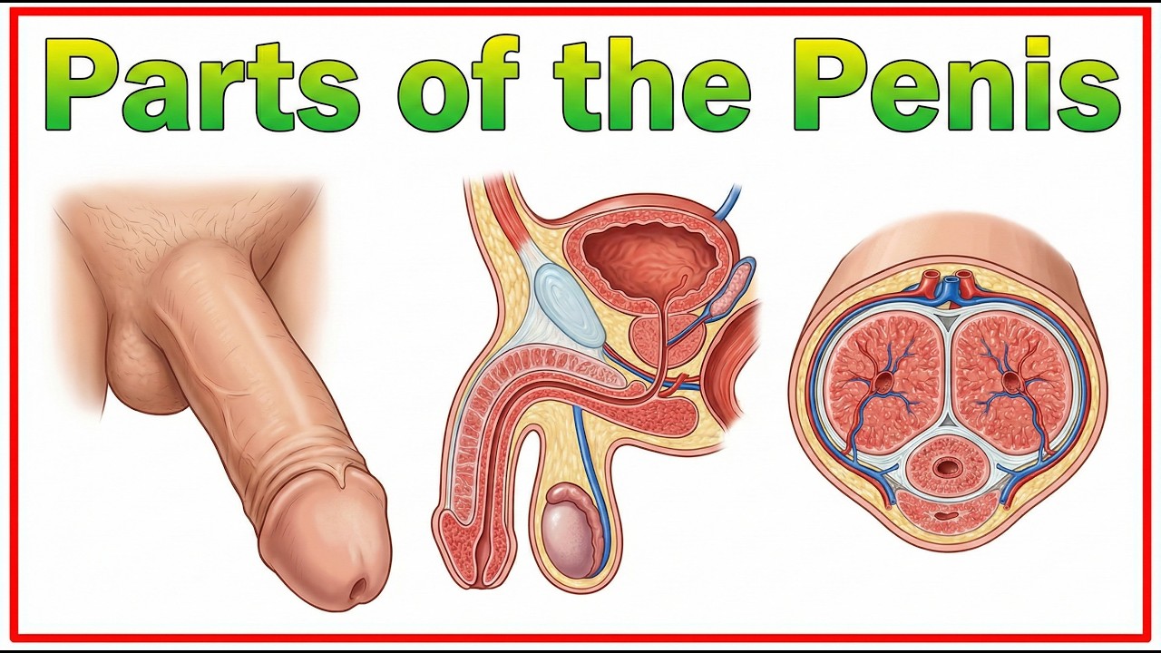 59. Parts of the Penis Explained | Root, Shaft & Glans Simplified ...