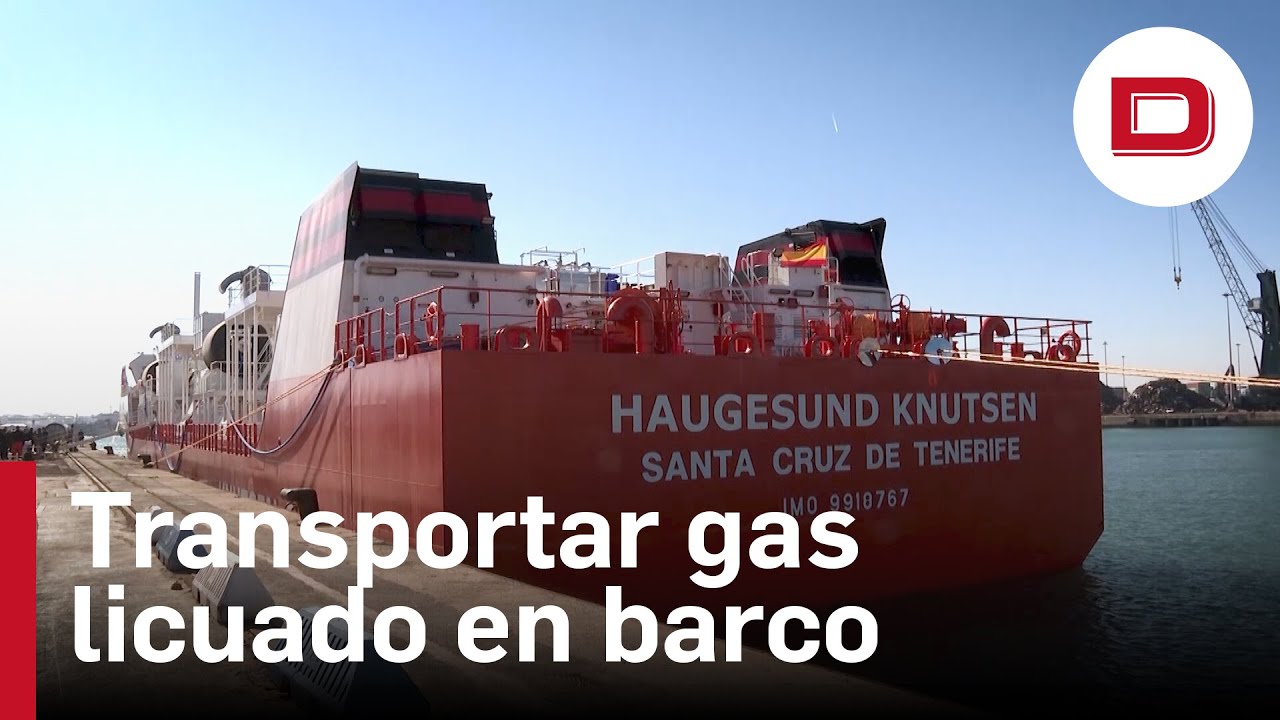 España presenta el primer barco de transporte y suministro de gas ...