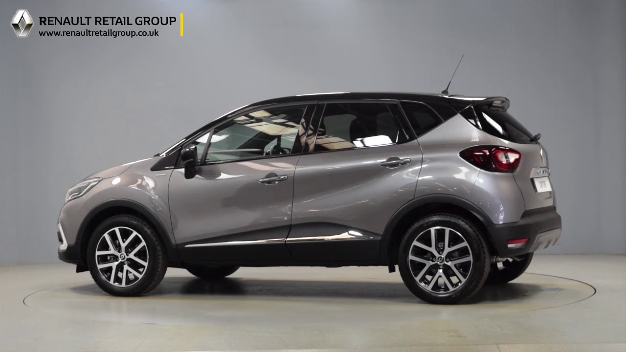 Renault Captur S Edition Grey Black Roof - YouTube
