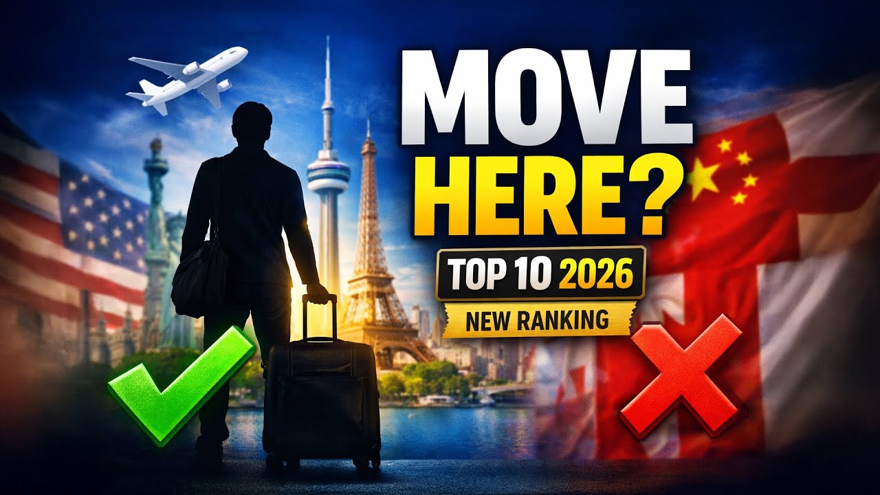 Top 10 Best Countries to Move To in 2026 — New Global Ranking - YouTube