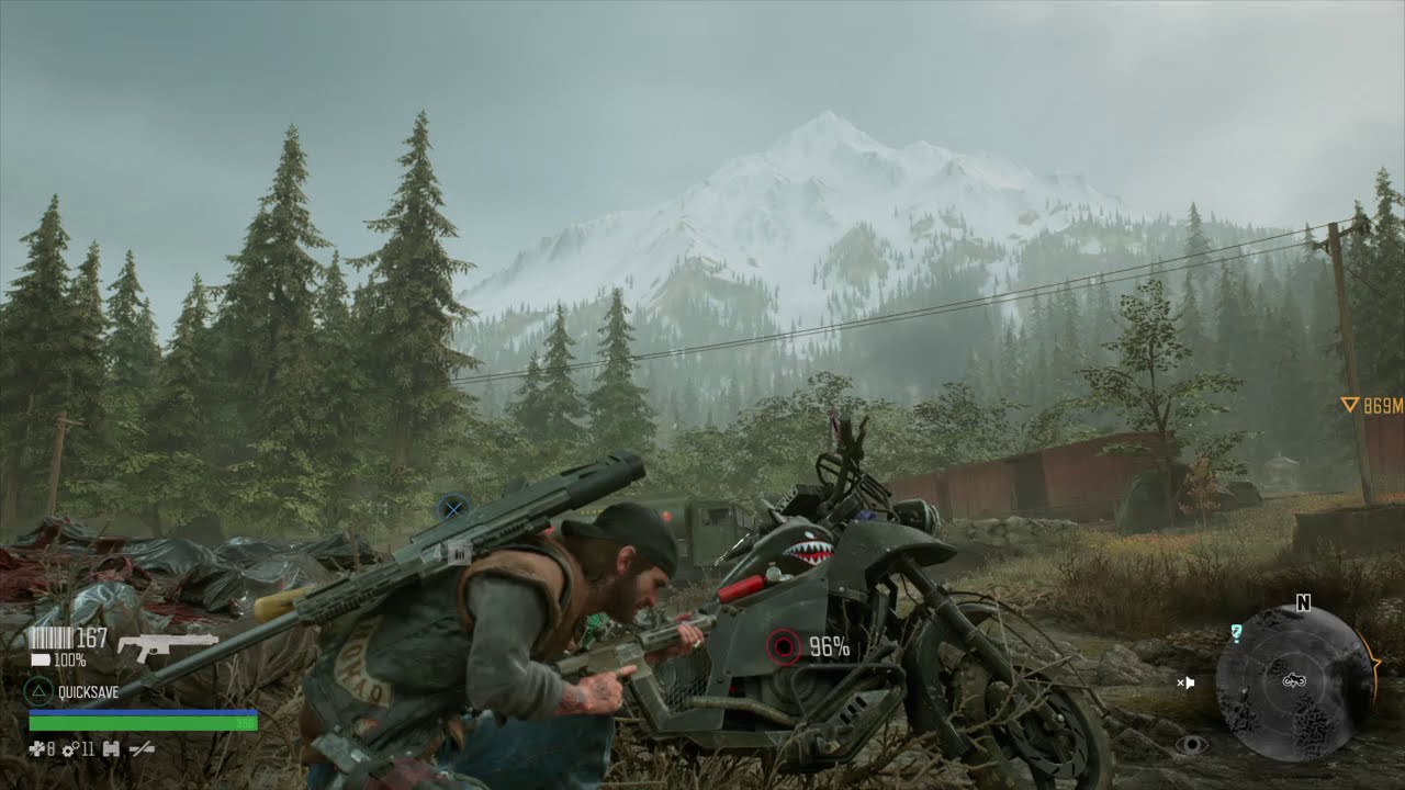DAYS GONE Death Train Horde Just for Fun NG+ Hard II - YouTube