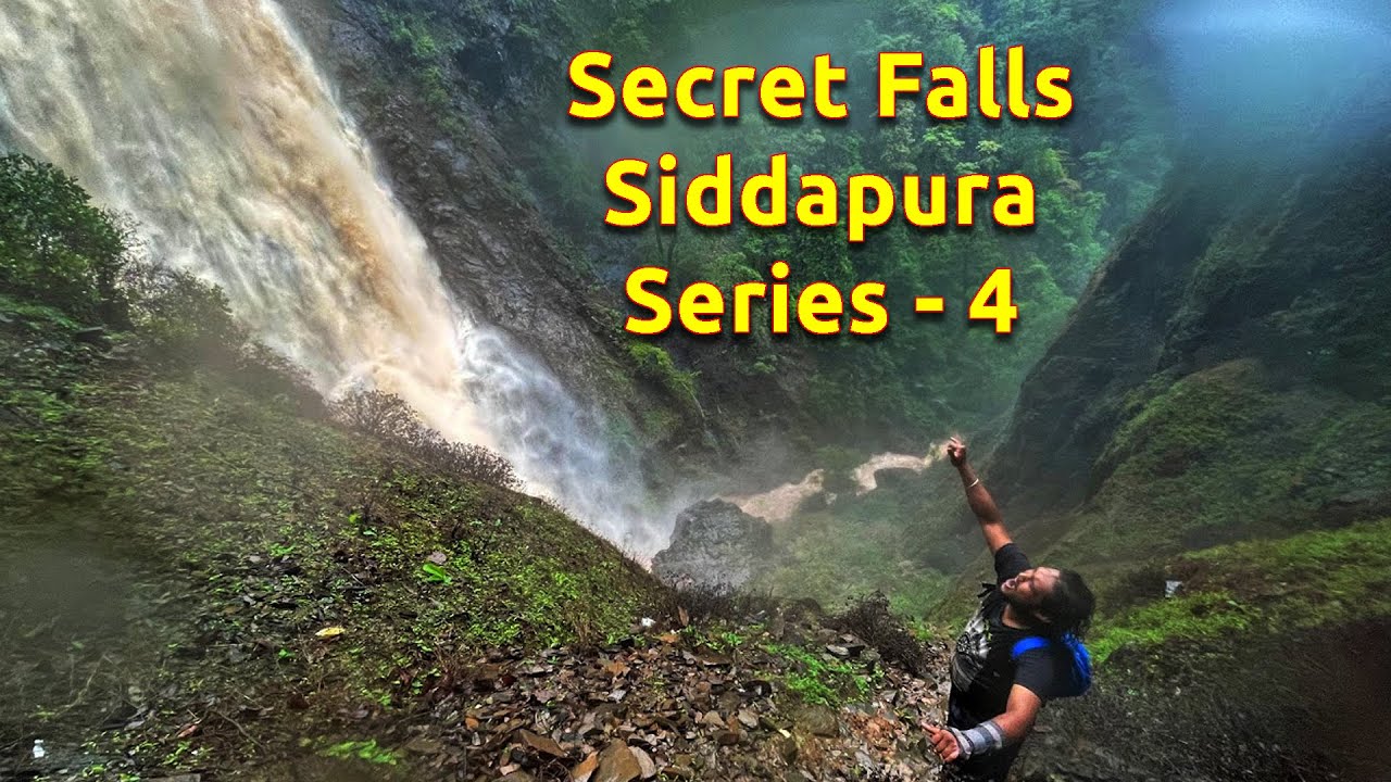 ಸಿದ್ದಾಪುರದ Secret waterfall Uttara Kannada Siddapura Malenadu Risky ...