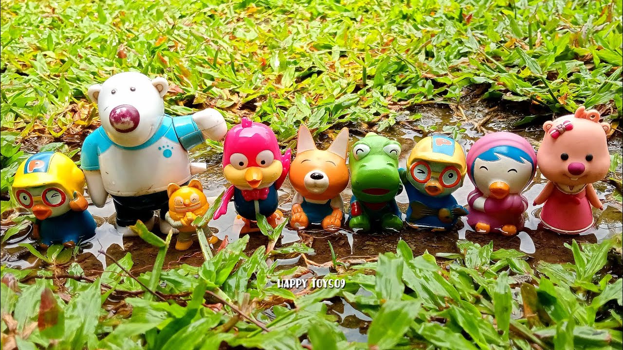 Pororo || Bermain Air bersama teman teman Pororo,Crong,Poby,Patty,Loopy ...