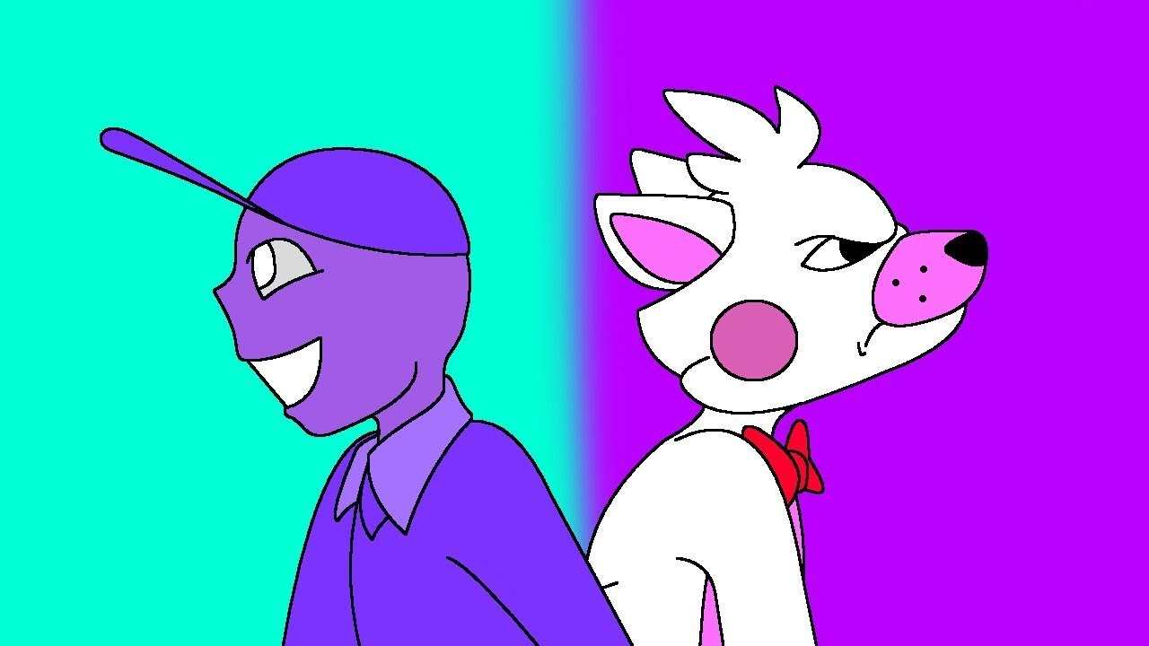 Minecraft Fnaf: Funtime Foxy And Purple Guy Switch Places (Minecraft ...