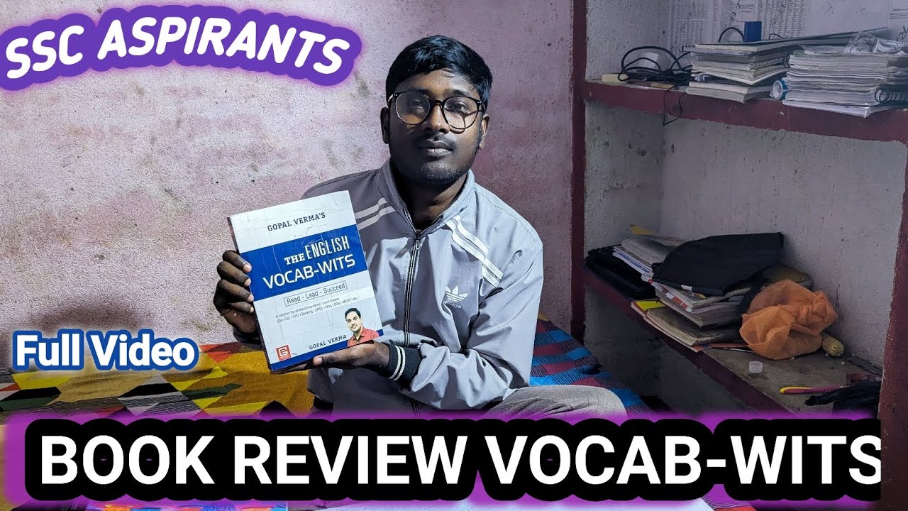 Gopal Verma English VOCAB-WITS Book Review 2024 | By SWC - YouTube