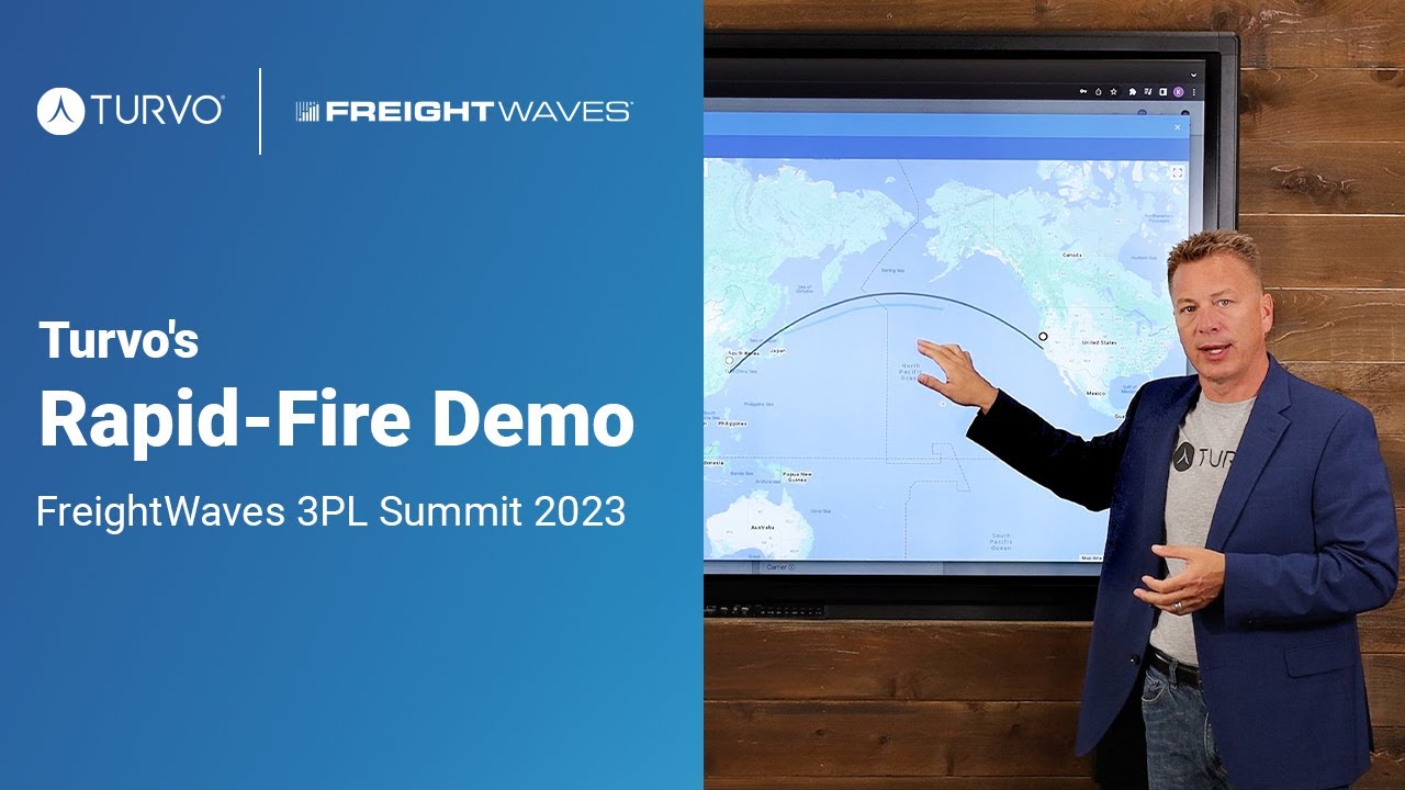 Turvo's Rapid-Fire Demo - FreightWaves 3PL Summit 2023 - YouTube
