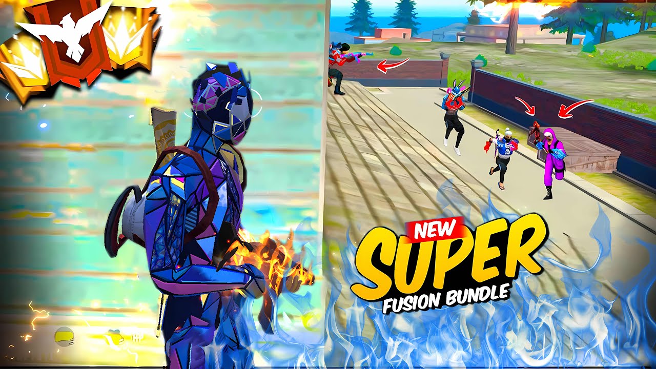 New Super Fusion Bundle 😱 First Solo Vs Squad Op Gameplay - Garena Free Fire - YouTube