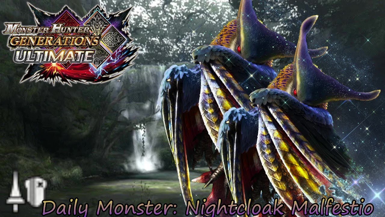Daily Hunt #5 - Nightcloak Malfestio (MH Generations Ultimate) - YouTube