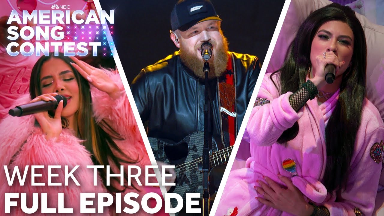 American Song Contest | Full Episode | Week 3 | LIVE Performance - YouTube