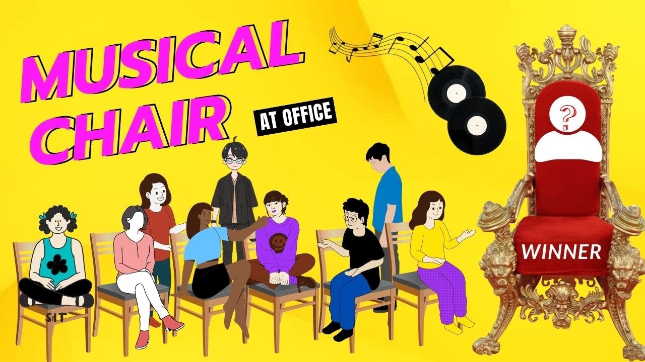 Musical Chair Game at office | Office Activities | Fun Friday | Office ...