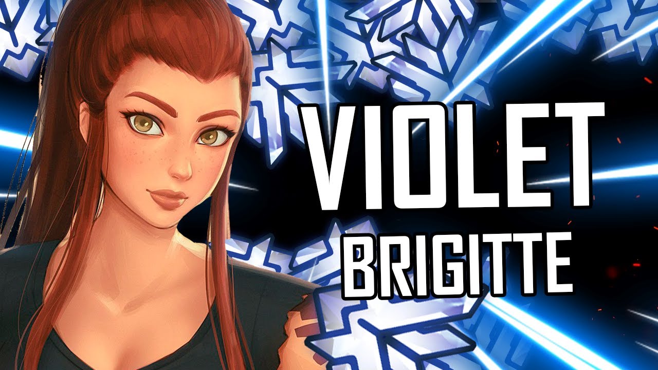 VIOLET BRIGITTE GAMEPLAY OVERWATCH SEASON 31 TOP 500 - YouTube