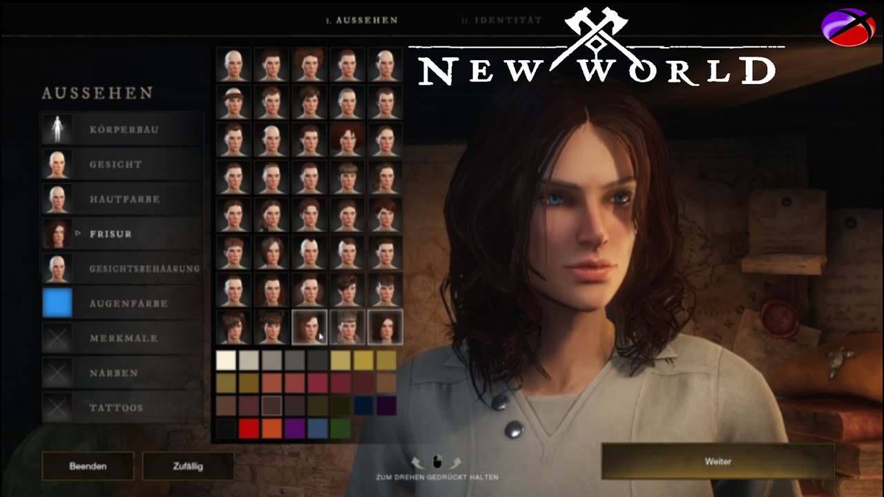 New World Charakter Erstellung New Gameplay (Deutsch PC HD) - YouTube