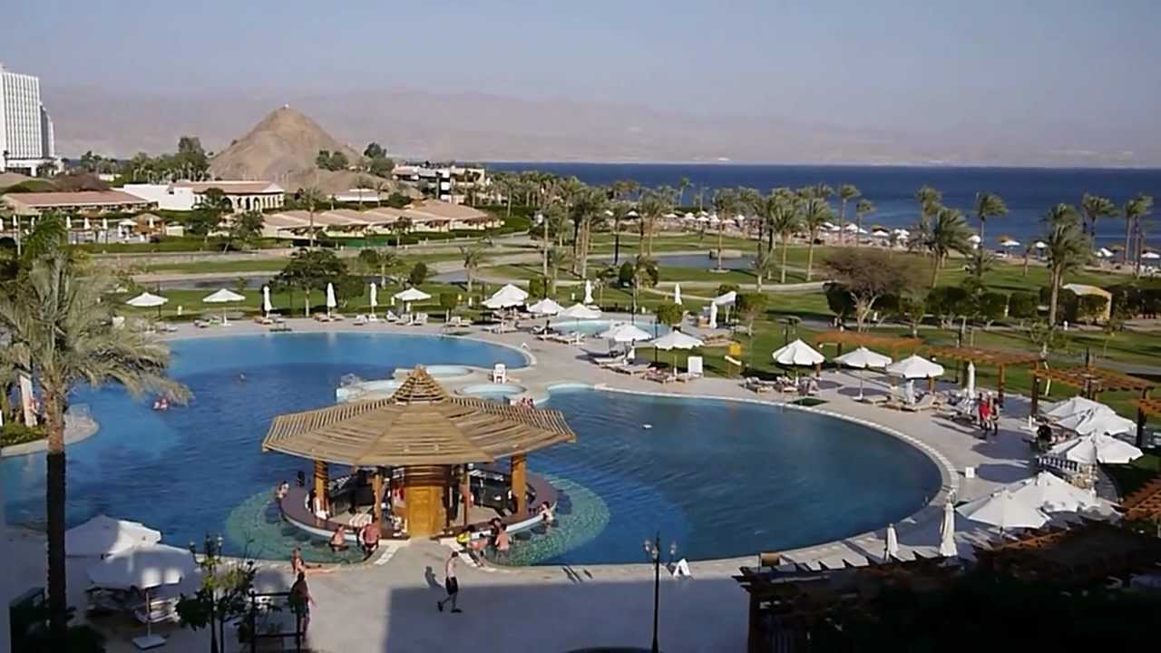 Таба - Египет - Территория отеля - Movenpick Resort Taba 5* - YouTube