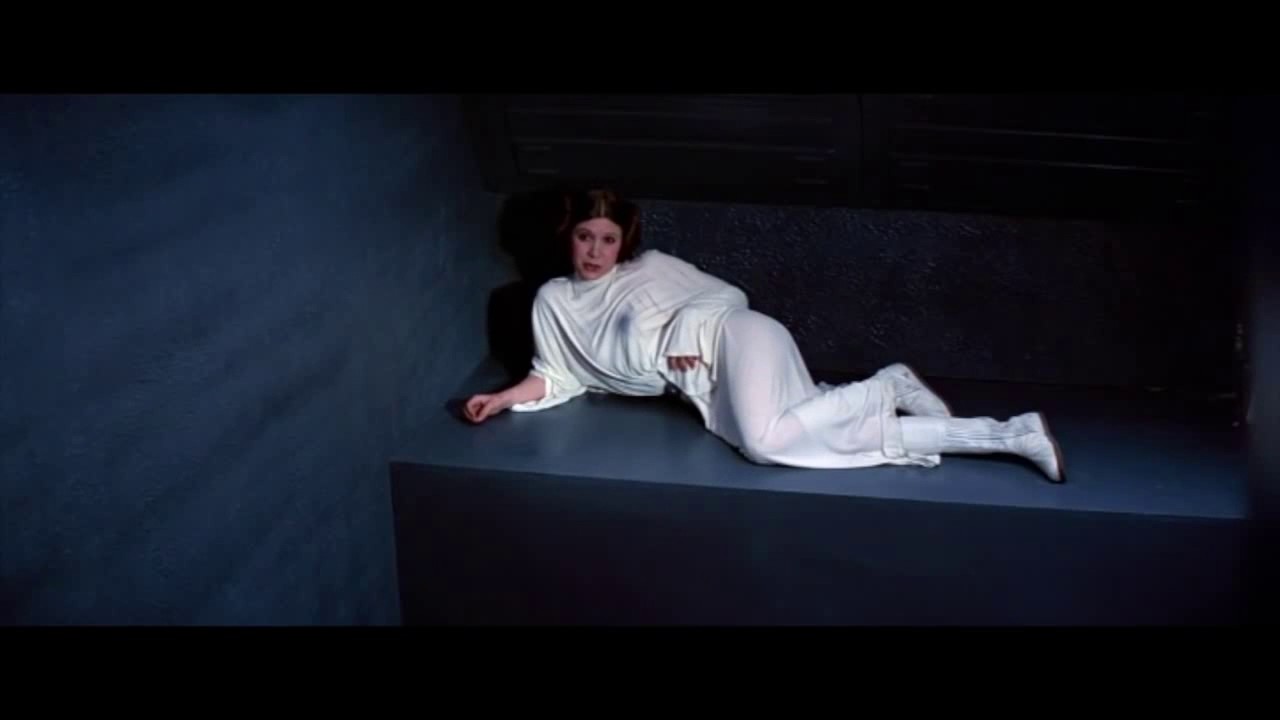 Star Wars parody - Luke saves Leia - YouTube