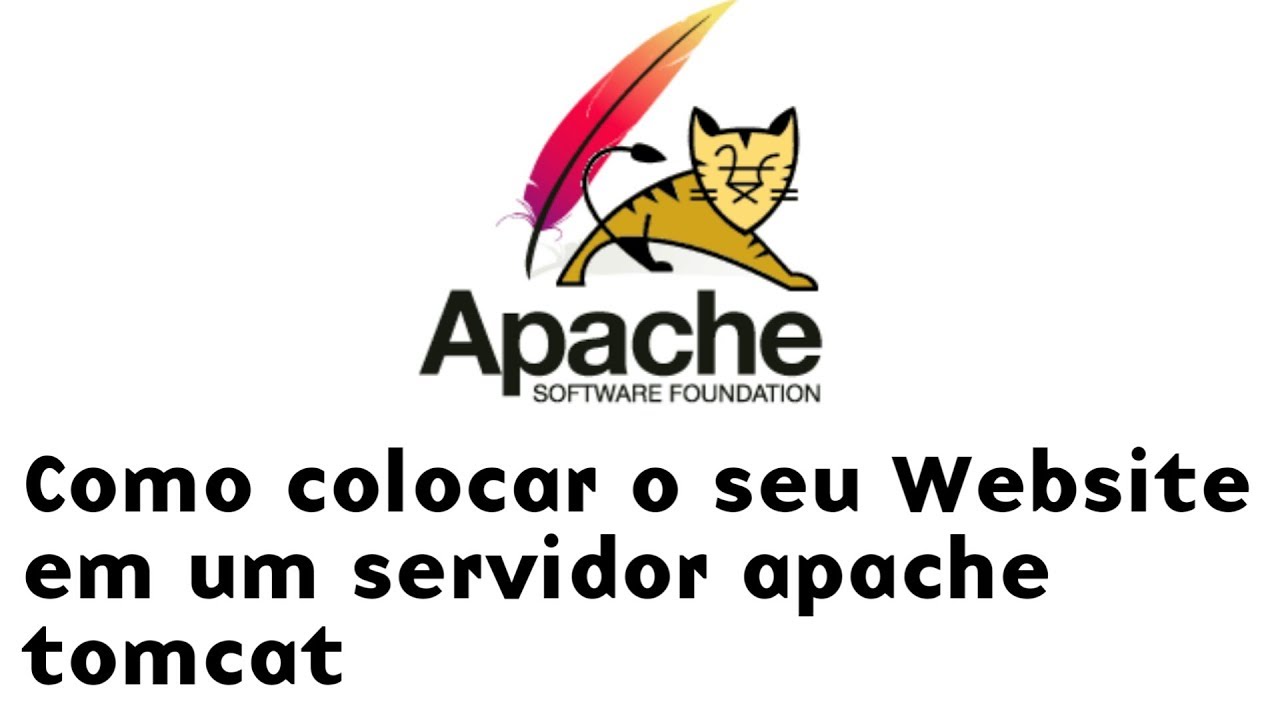 Como colocar o seu site em um servidor apache tomcat - YouTube