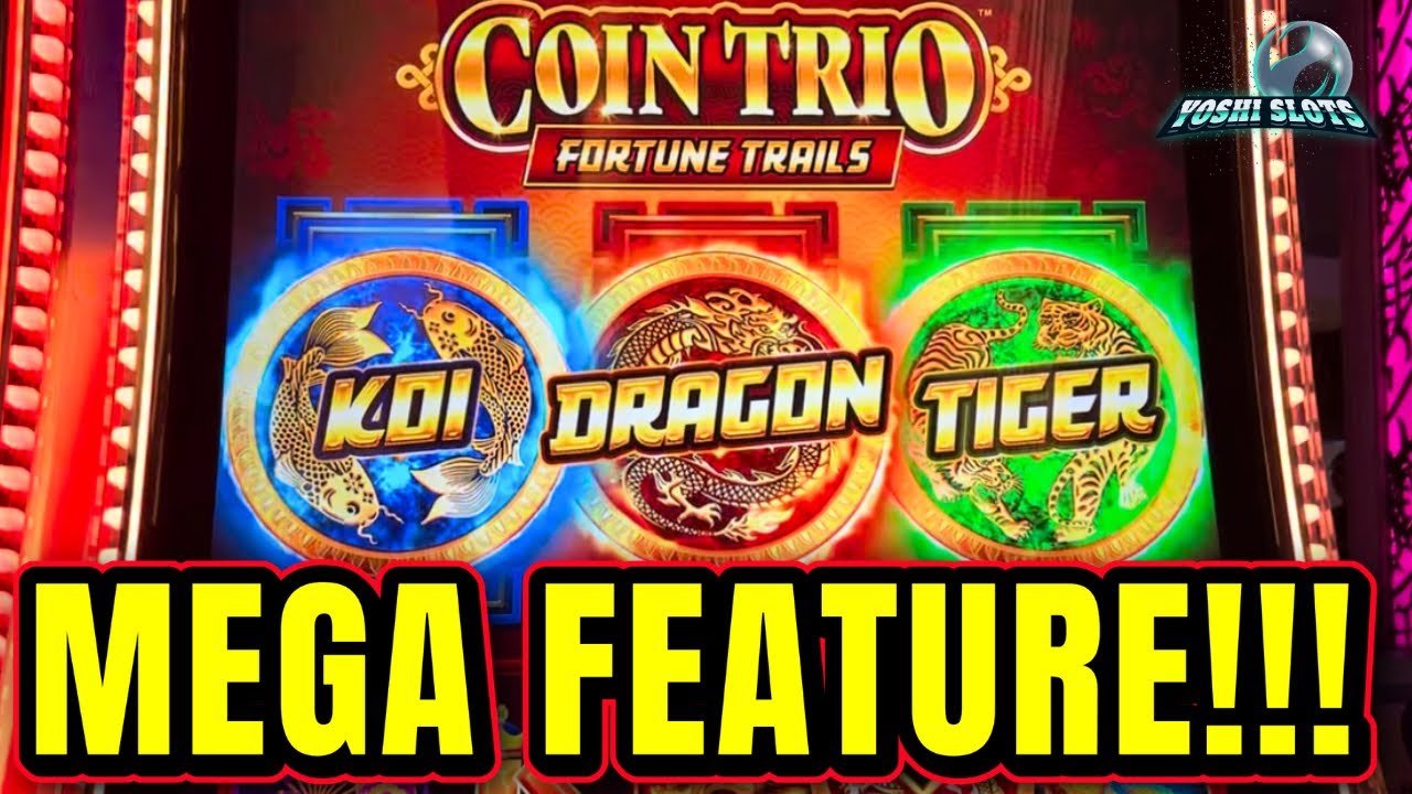 GOT the MEGA FEATURE on COIN TRIO!!! LEADS TO A BIG WIN!!! | On Fortune ...