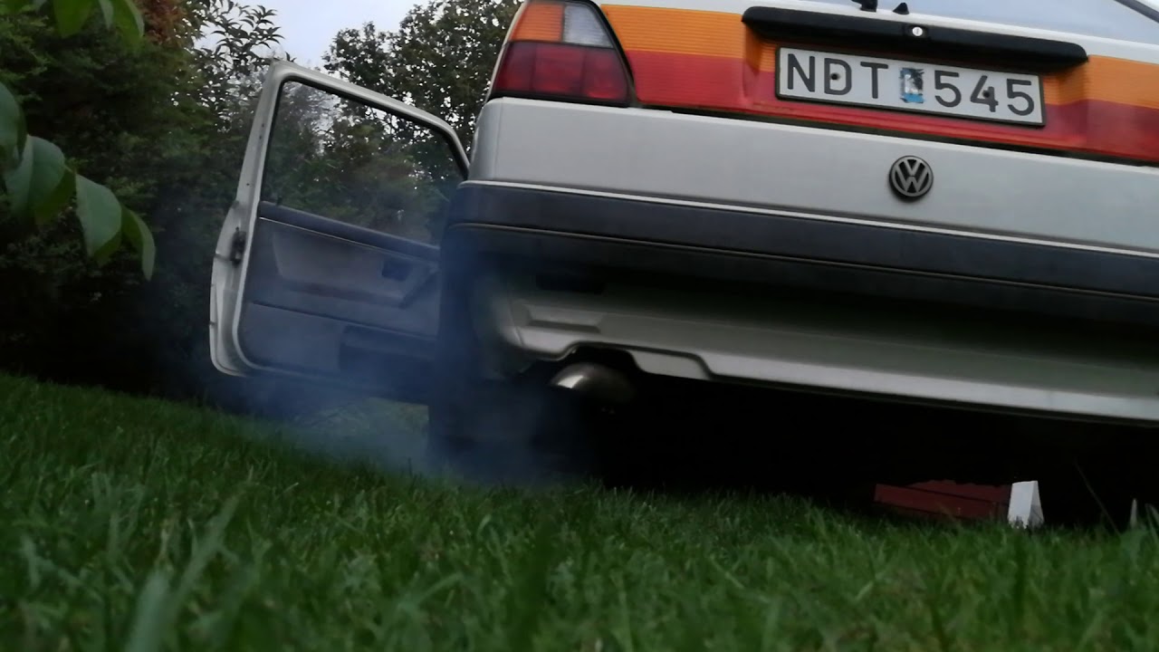Vw Golf mk2 Turbodiesel startup - YouTube