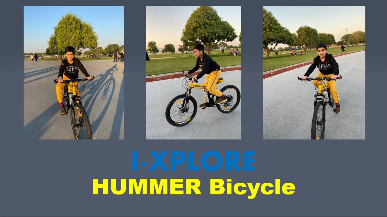 My New HUMMER Bicycle Review!!! I-XPLORE #5 - YouTube