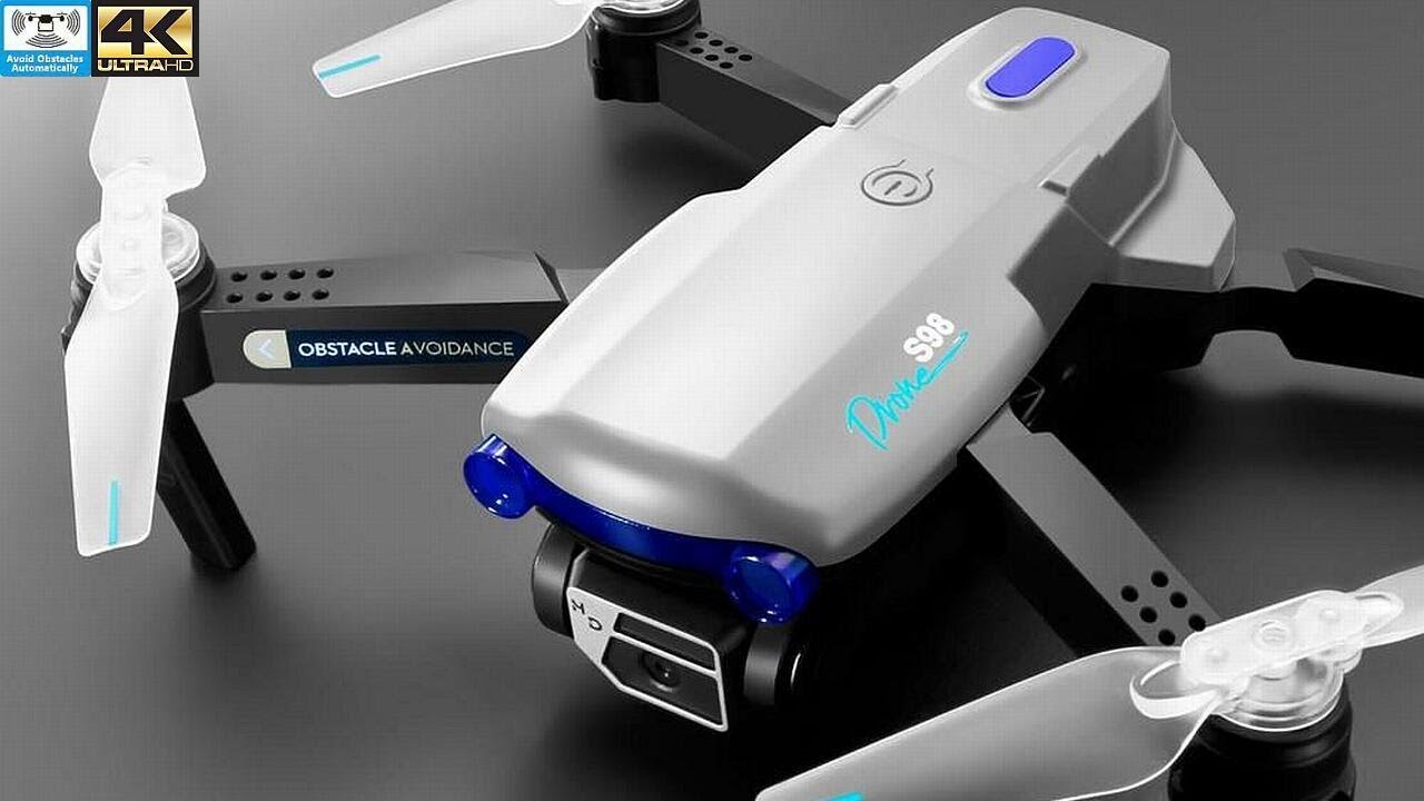S98 Obstacle Avoidance 4K Low Budget Drone – Just Released ! - YouTube