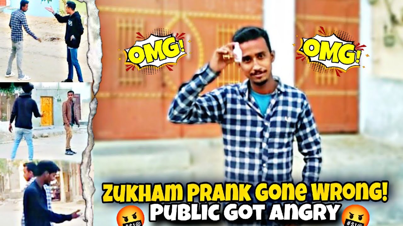"Zukham Prank Gone Wrong 🤡 Public Got Angry 😡" | New video | Orangi ...