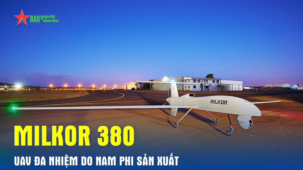 Milkor 380 - UAV đa nhiệm do Nam Phi sản xuất - YouTube