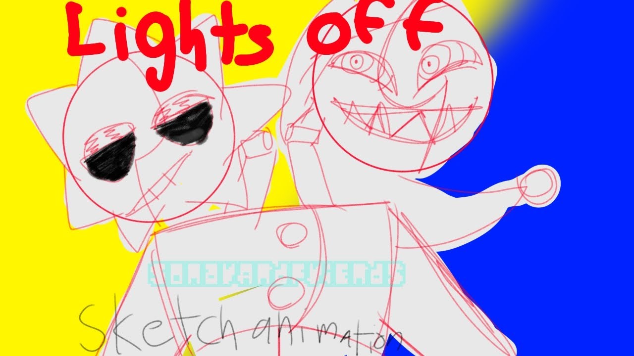 Lights off| sketch animation| song by @nightcove_thefox8388 - YouTube