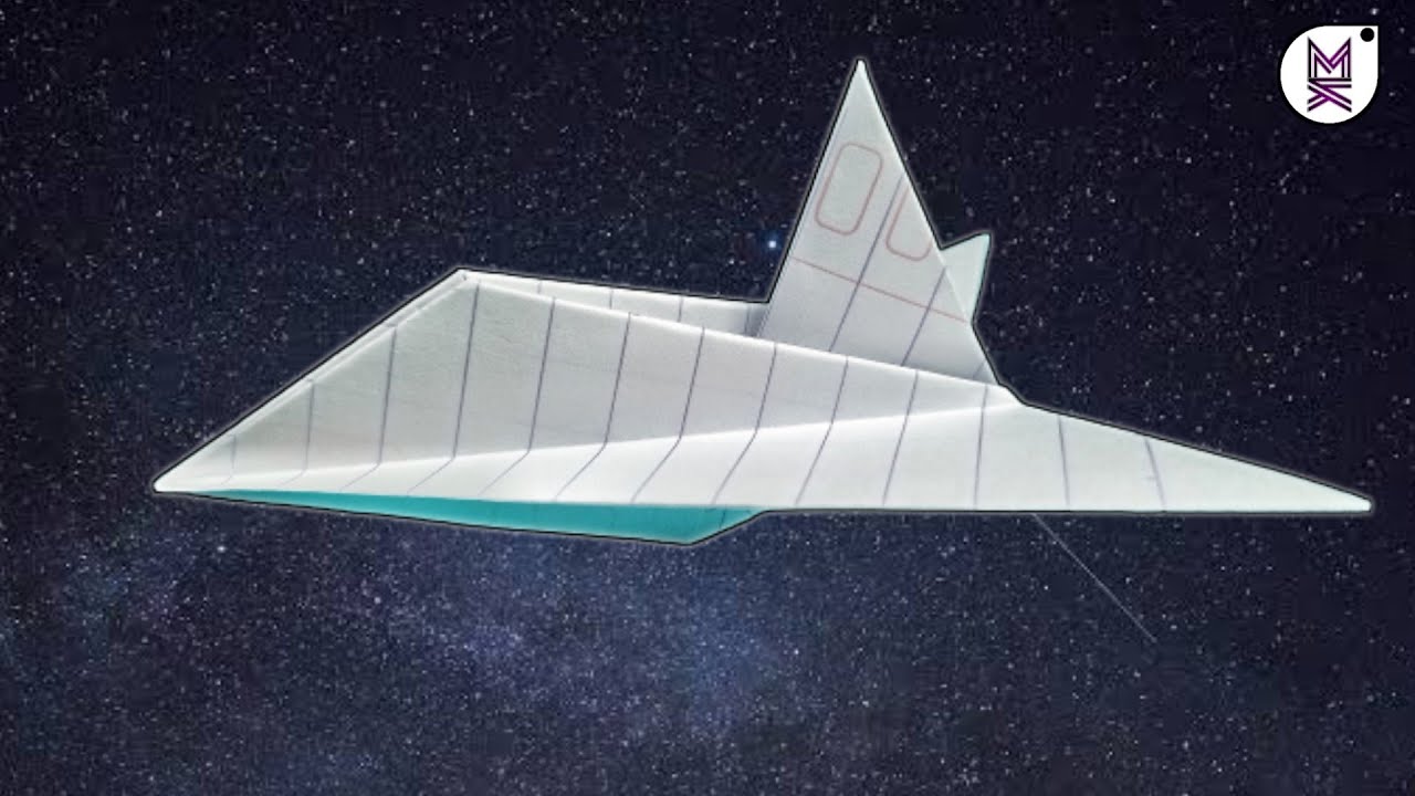Paper Jet Spacecraft / How to Make Paper Aircraft / Making Paper Planes ...