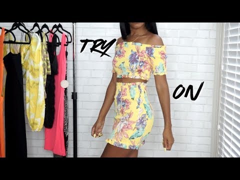 TRY ON HAUL | HOT MIAMI STYLES - YouTube