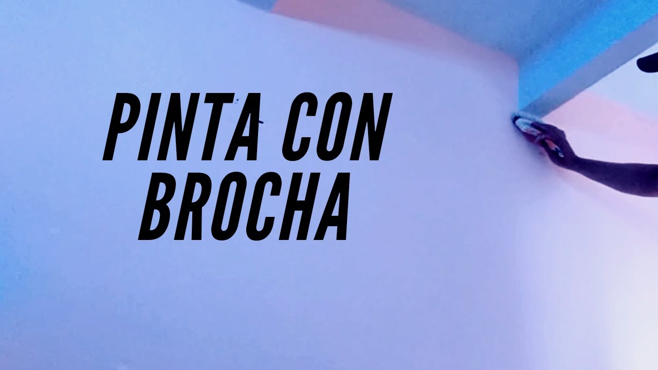 Pinta tú mismo con brocha ¡fácil! - YouTube